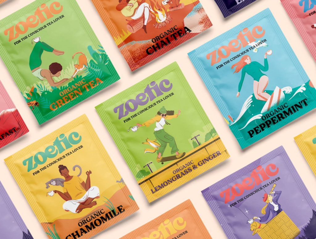 Zoetic Organic Tea 25 pack - Earthymamma