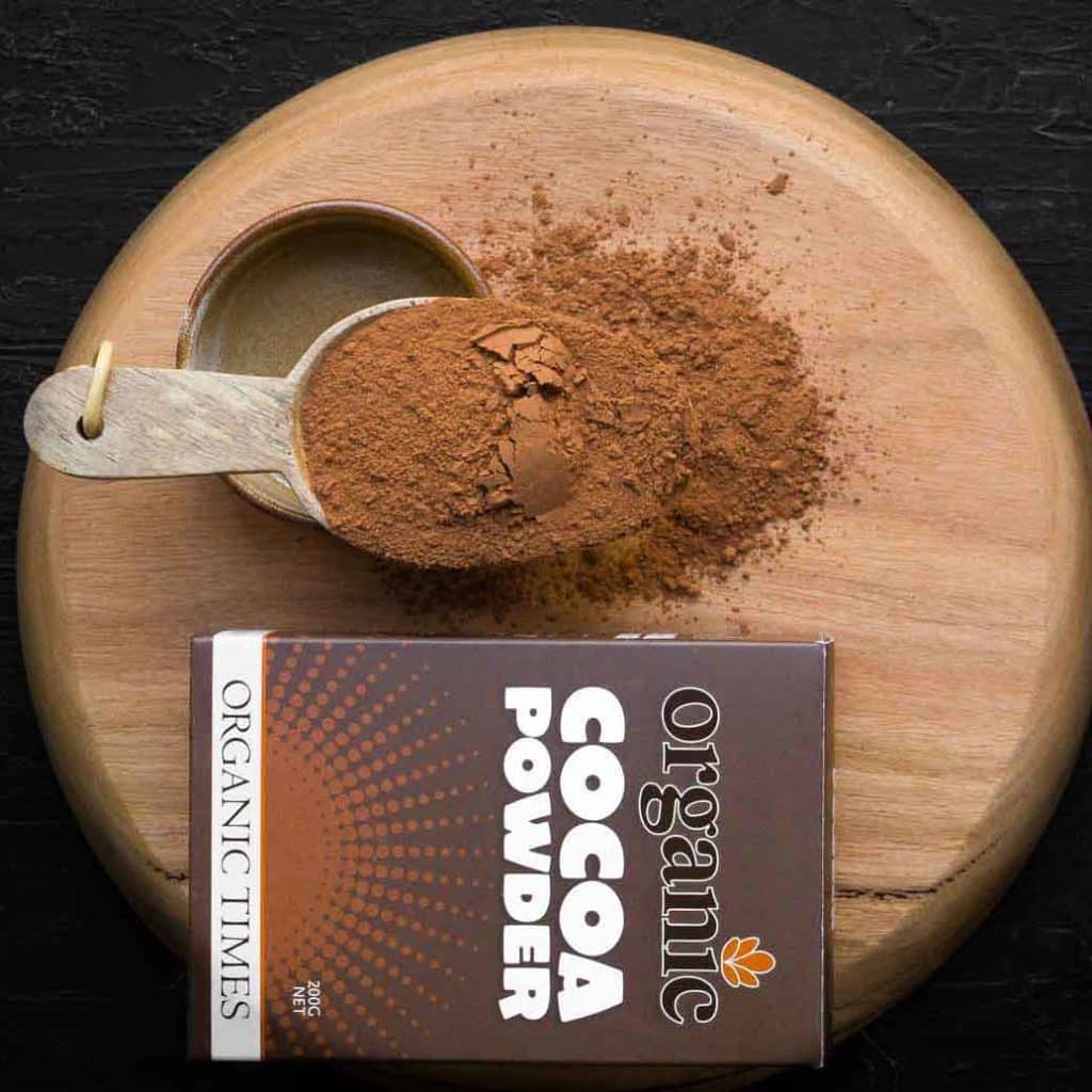 Organic Times Cocoa Powder - Earthymamma